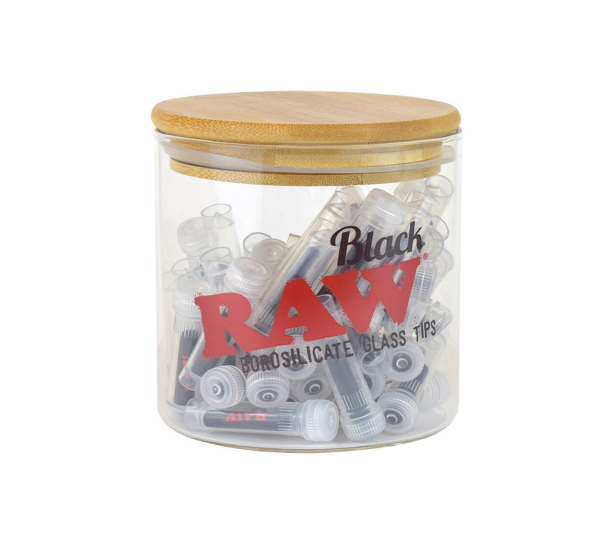 RAW Black Glass Tips | Rodeo Wholesale